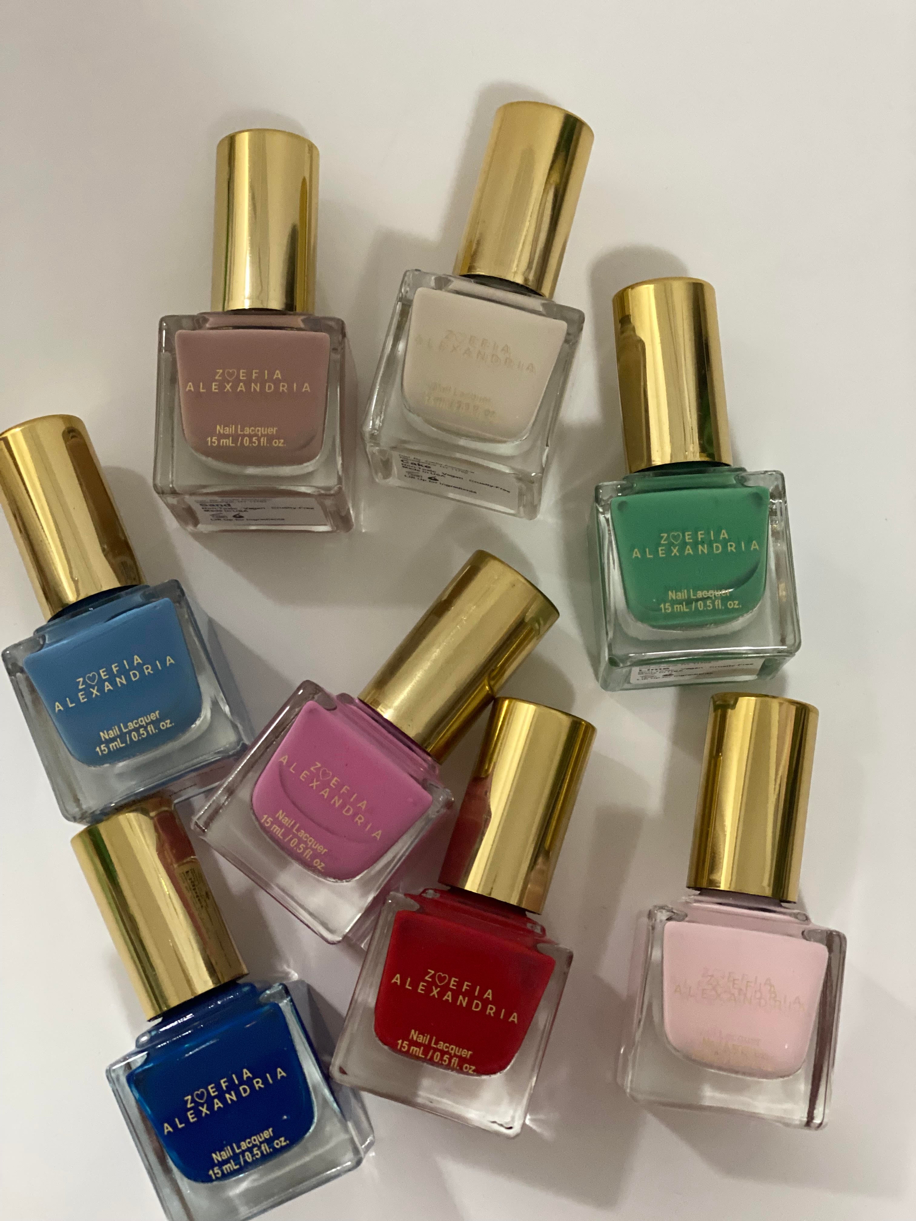 Nail Polish Collection – Zoefia Alexandria Collection